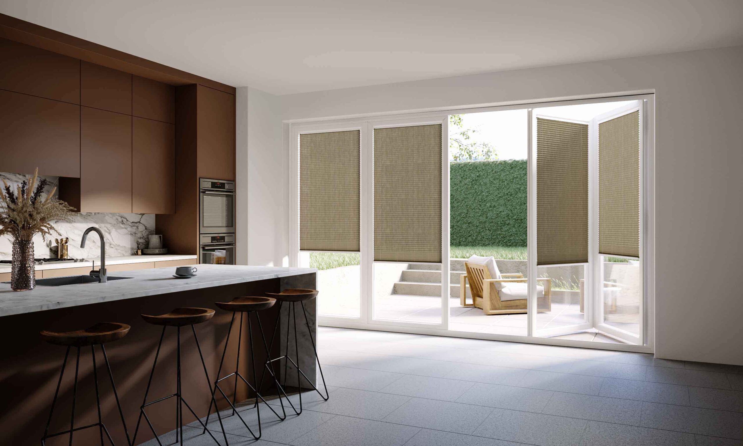 The Best Pleated Blinds for Large and Unusual Windows